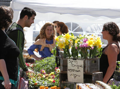 Spring Inspiration, Farmers Markets in the City